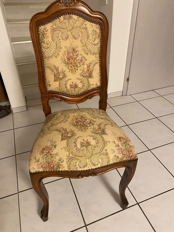 6 Biedermeier Stühle gepolstert (Gebraucht) in Hausen AG für CHF 224 – nur Abholung auf Ricardo ...