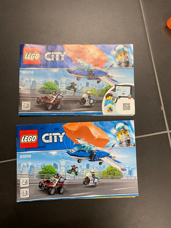 Lego City 60208 Polizeiflucht mit dem Fallschirm (Gebraucht) in ...