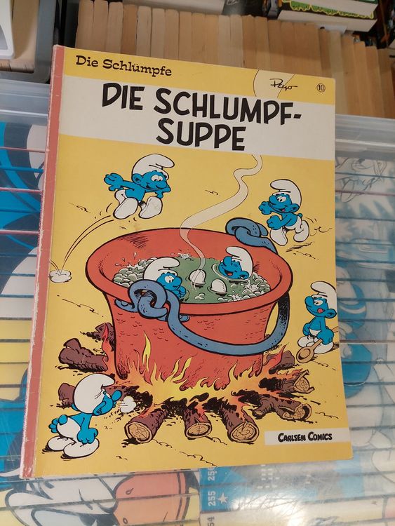 Peyo: Die Schlümpfe 10 (Carlsen, 3. Auflage 1983) (Gebraucht) in ...