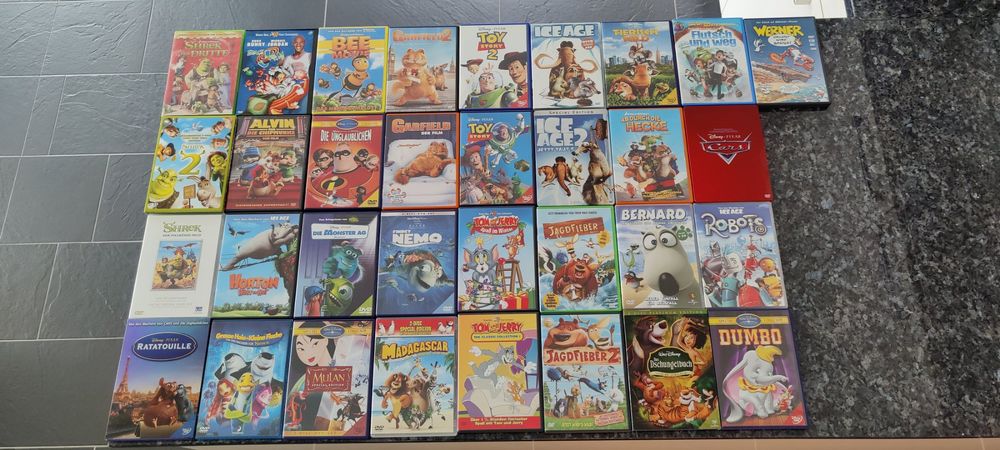 Cartoon/Animation DVD Sammlung (33Stk.) | Kaufen auf Ricardo