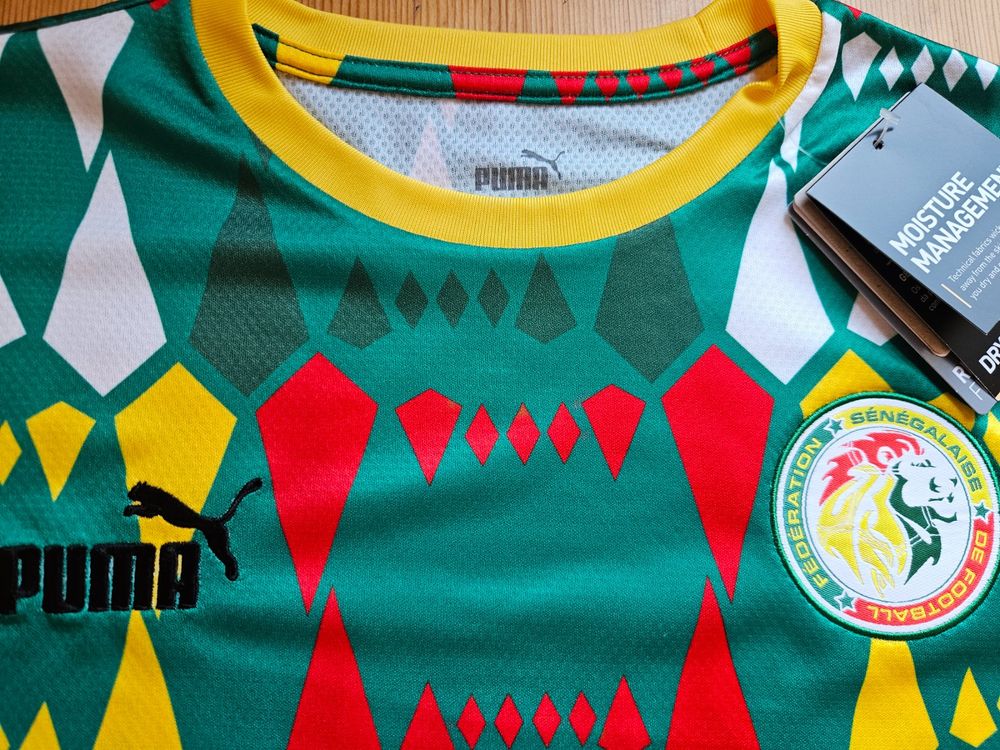 Einlaufshirt Senegal Puma Gr. S NEU Trikot Fussball Afrika (Neu (gemäss ...