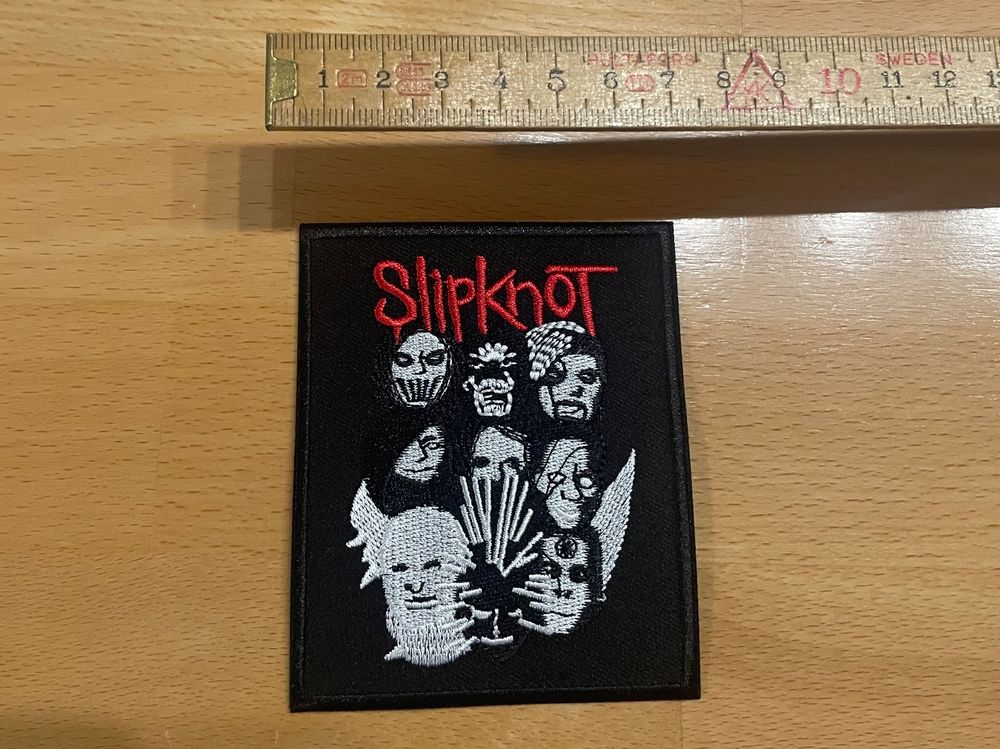 Slipknot Patch Sticker Aufnäher Metal Rock Band (Neu (gemäss ...