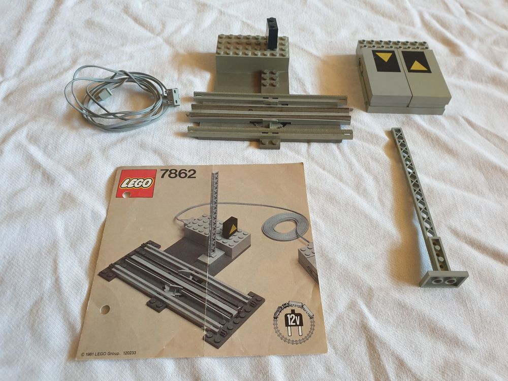 LEGO Eisenbahn 12V 7862 Entkoppler Entkupplungsanlage 80er (Gebraucht ...