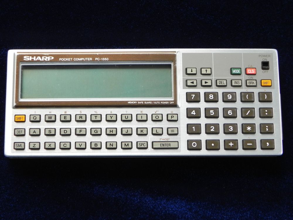 SHARP PC-1350 Pocket Computer | Kaufen auf Ricardo