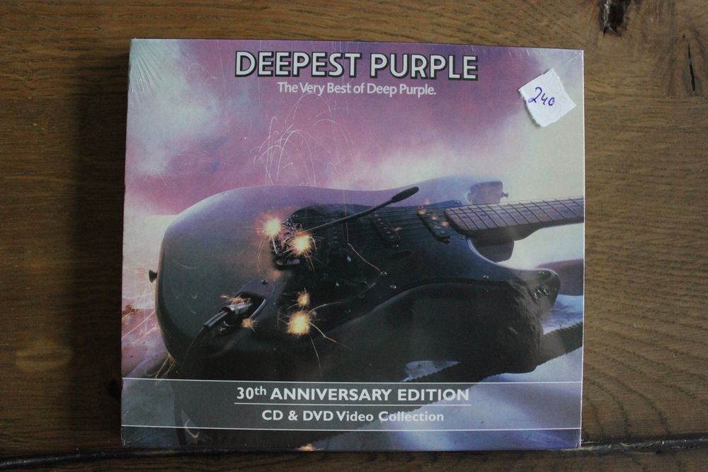 DEEP PURPLE "DEEPEST PURPLE" CD+DVD NEU (240) | Kaufen auf Ricardo
