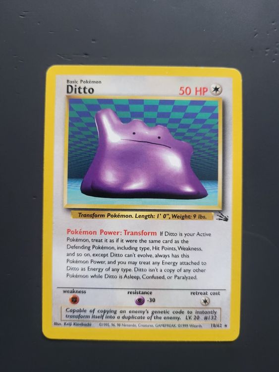 Pokemon Ditto Rare Fossil Set | Kaufen auf Ricardo