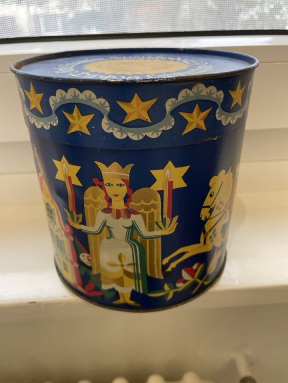 Antike Blechdose Ferd Stemler Zwieback Friedrichsdorf Taunus (Gebraucht ...