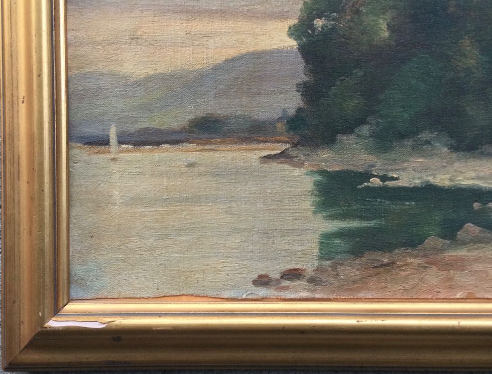 Johann Rudolf JENNY (1868-1938) See Landschaft Gemälde (Gebraucht) in ...