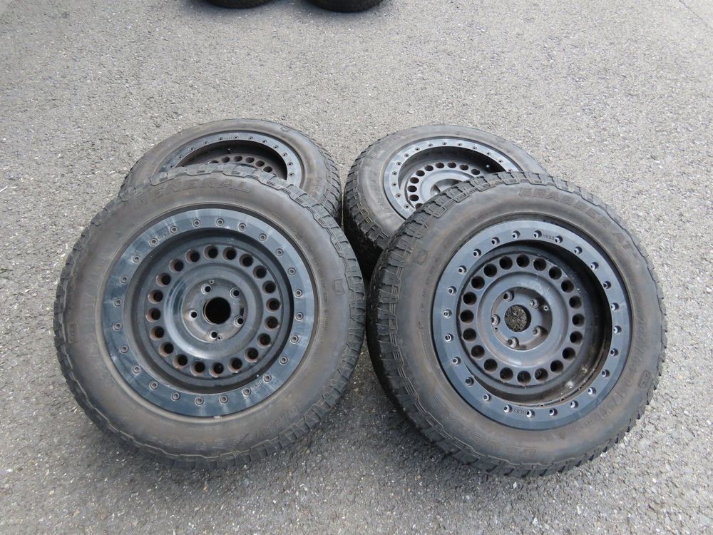 Radsatz Graber AT General 235/65 R17 oxidiert (VW Tiguan) (Gebraucht ...