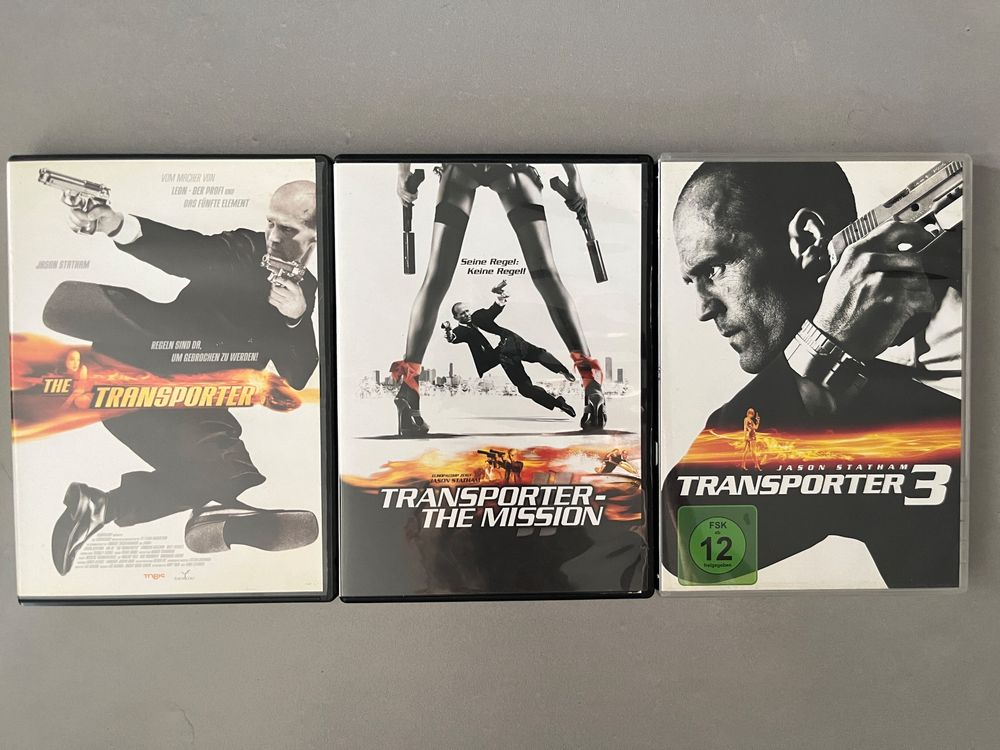 Transporters 1-3 DVD 📀 - Jason Statham (Neu (gemäss Beschreibung)) in Sierre für CHF 9.95 – mit ...