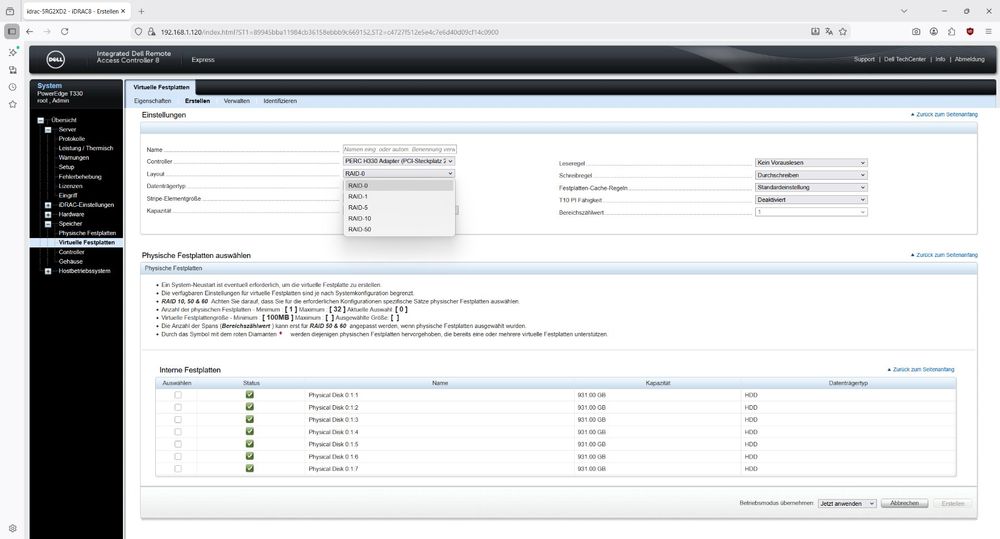 Dell PowerEdge T330 Server mit Windows Server Key (Gebraucht) in ...