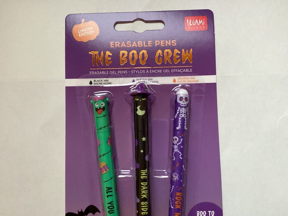Legami stylos effaçables Halloween 2025, The Boo Crew 👻🎃🕷 (Neuf avec ...