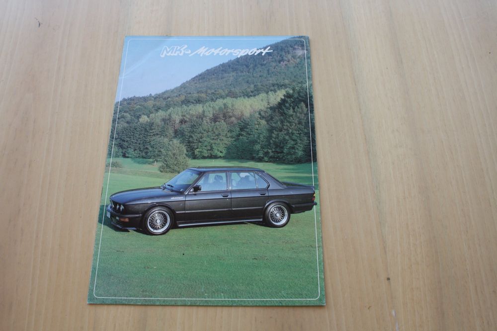 BMW MK M5 Motorsport Prospekt 5er Tuning E34 (Gebraucht) in Wikon für ...