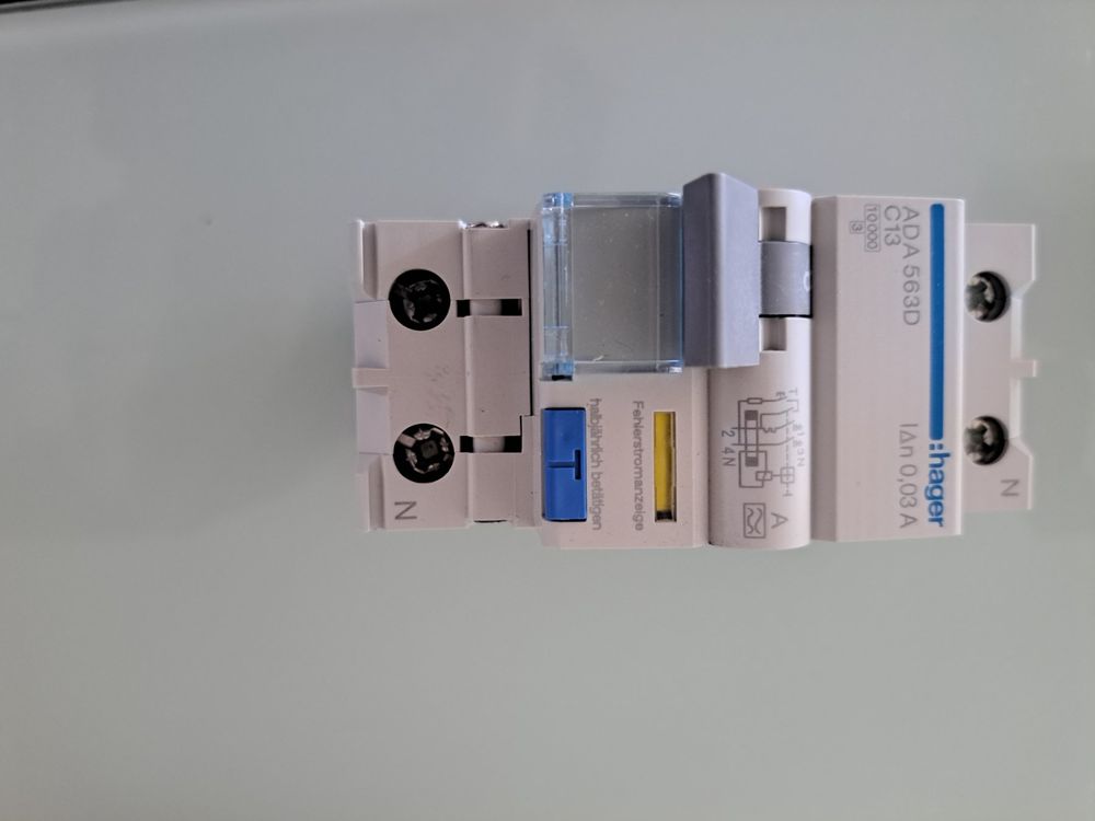 FI/LS Schalter Hager C 13A 30mA (Neu und originalverpackt) in Sulgen für CHF 45 – nur Abholung ...