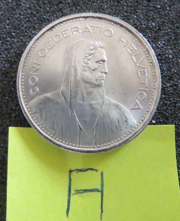 5 Franken Münze 1967 (Gebraucht) in Lausen für CHF 10 – mit Lieferung auf Ricardo kaufen