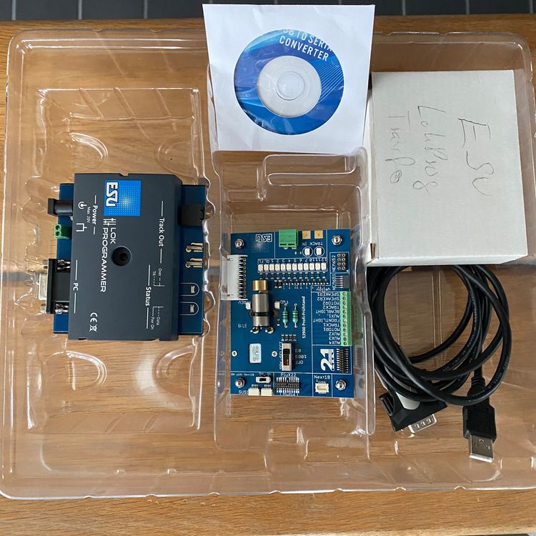 ESU LokProgrammer 53451 + platine additionnelle 53900 (Gebraucht) in ...
