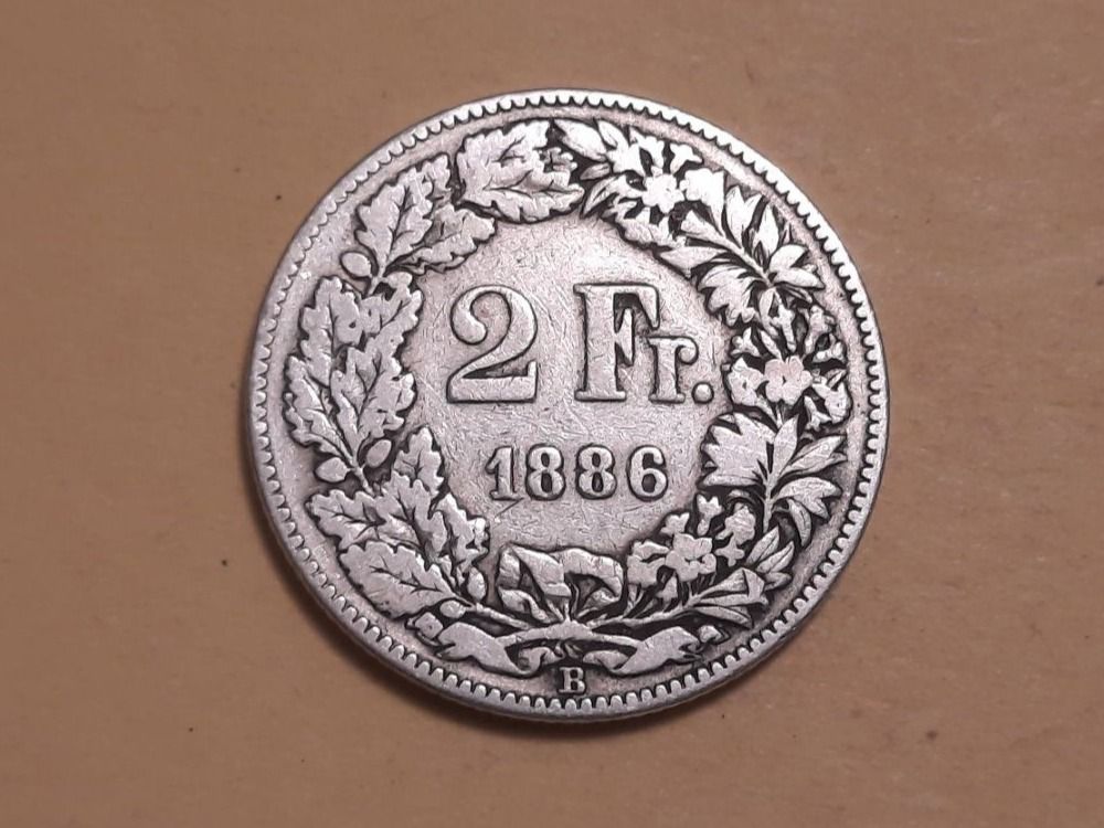 Schweiz 2 Franken 1886 B Silber | Kaufen auf Ricardo