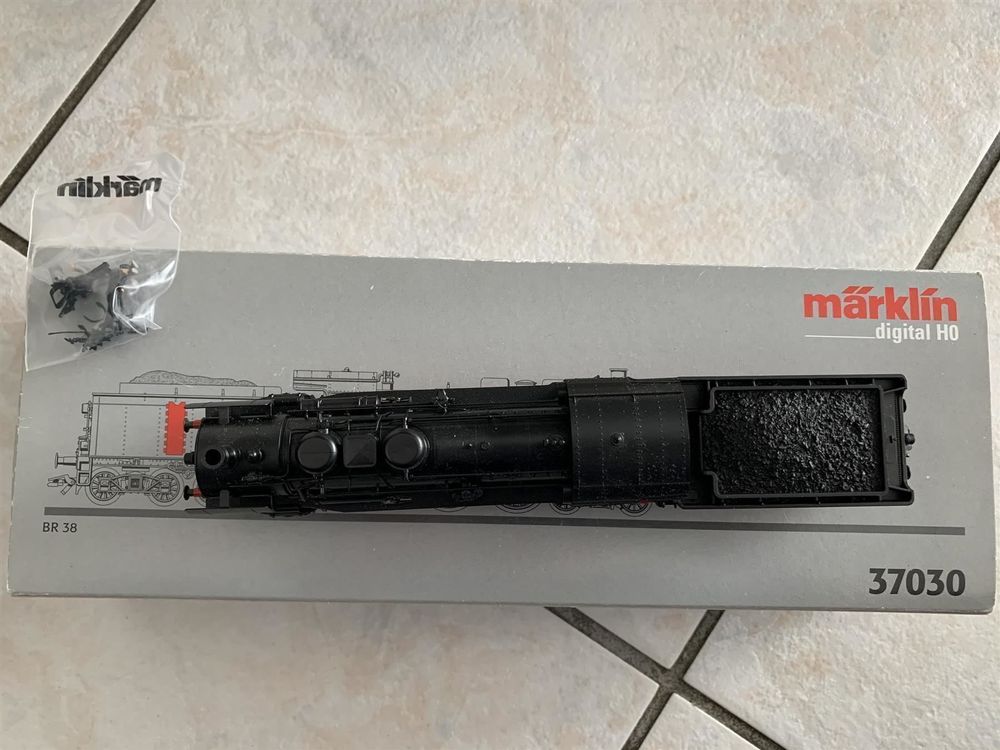 Marklin 37030 Dampflok BR 38 Digital (Neu und originalverpackt) in ...