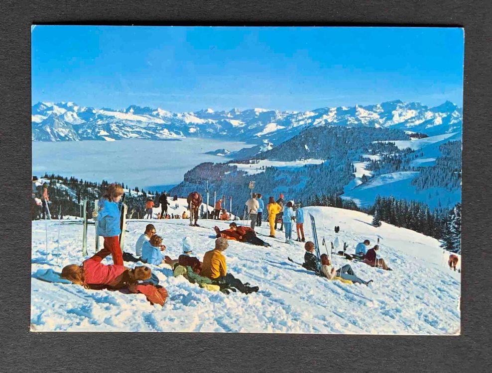 AK Rigi Rotstock Blick auf die Glarner Alpen (Gebraucht) in Goldau für ...
