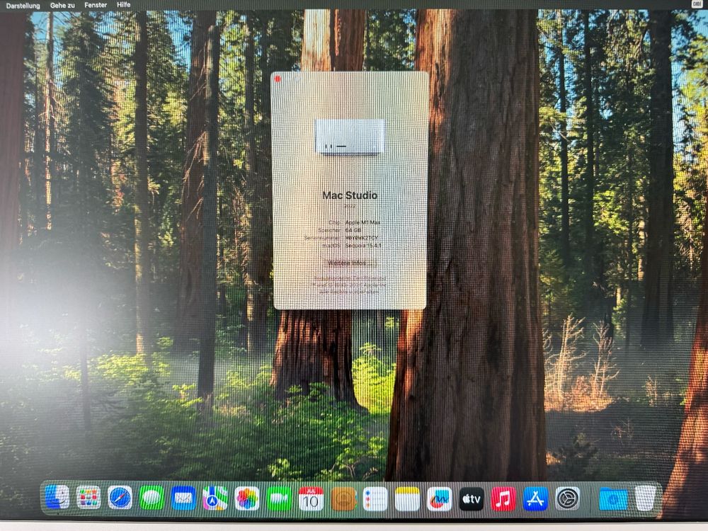 Mac Studio M1 Max – 64 GB RAM, 2 TB SSD – Top Zustand (Gebraucht) in ...