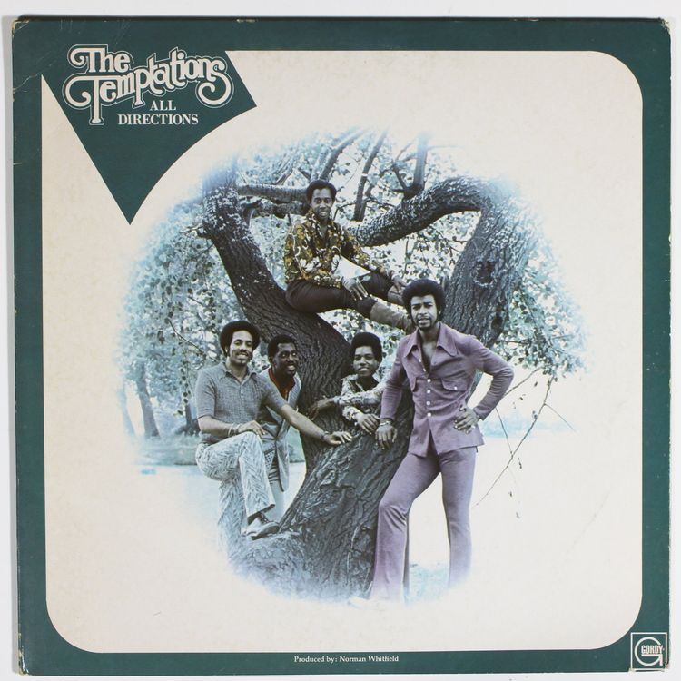 Vinyl LP THE TEMPTATIONS - ALL DIRECTIONS - SOUL FUNK 1972 (Gebraucht ...