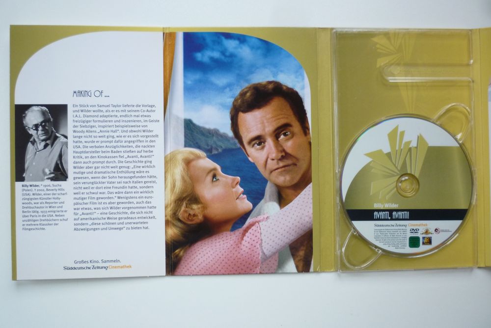 Avanti, Avanti! - Film Klassiker 1972 - Jack Lemmon (Gebraucht) in ...