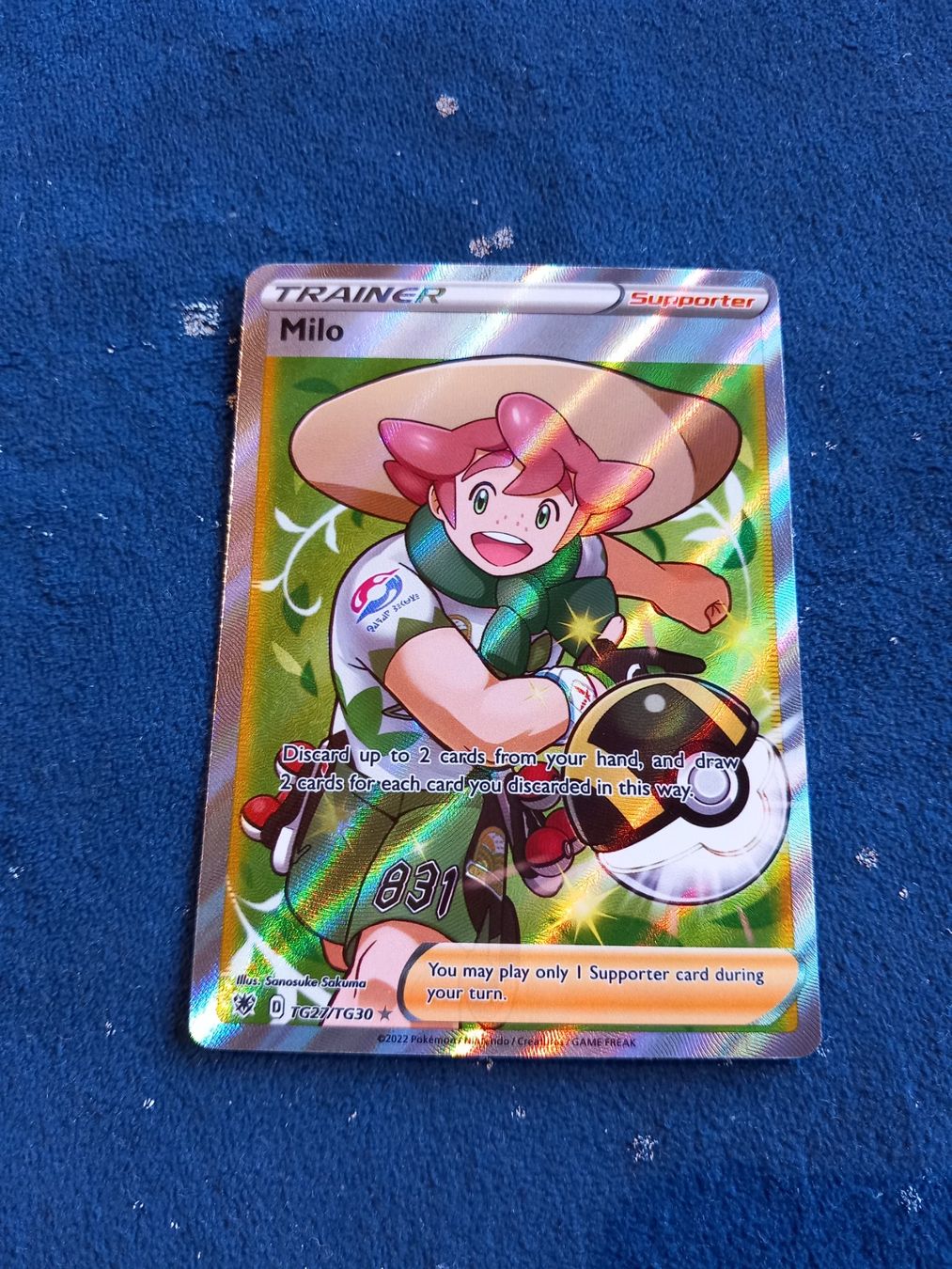 Milo Full Art (EN) Trainer Gallery TG27 (Neu (gemäss Beschreibung)) in ...