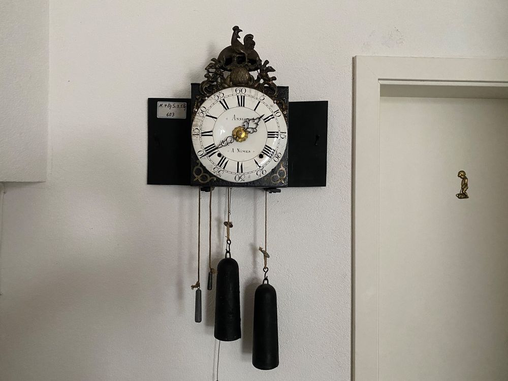 Kleine originale Hahnen - Comtoise Uhr, Coq, (Gebraucht) in Gränichen ...