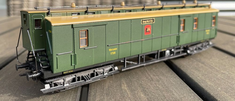 Württemberg Postwagen, Epoche I, Märklin 4229, H0 AC | Kaufen auf Ricardo