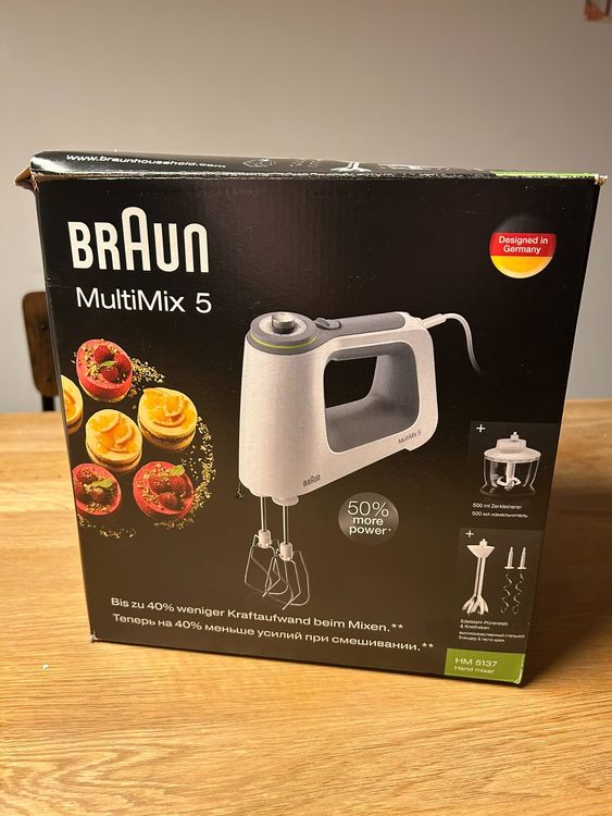 Braun MultiMix 5 Stabmixer Set (neuwertig) | Kaufen auf Ricardo