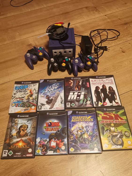 Gamecube mit 8 Games | Kaufen auf Ricardo