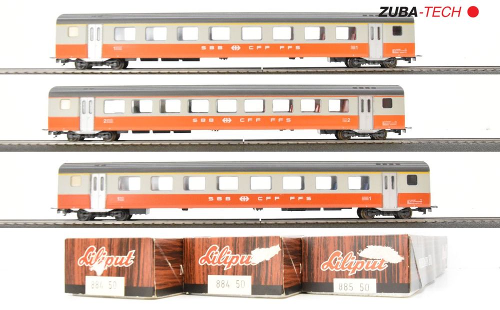 Liliput 3x Personenwagen EW III Swiss Express SBB H0 GS OVP (Gebraucht) in St. Gallen für CHF 38 ...