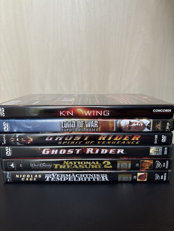 Nicolas Cage DVD collection (Gebraucht) in Niederwil AG für CHF 8 – mit Lieferung auf Ricardo kaufen