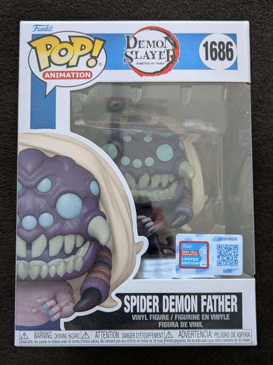Funko Pop! Demon Slayer - Spider Demon Father #1686 (Neu und ...