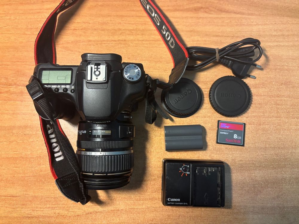 Canon EOS 50D + objectif 17-85mm – Pour pièces ou réparation | Kaufen auf Ricardo