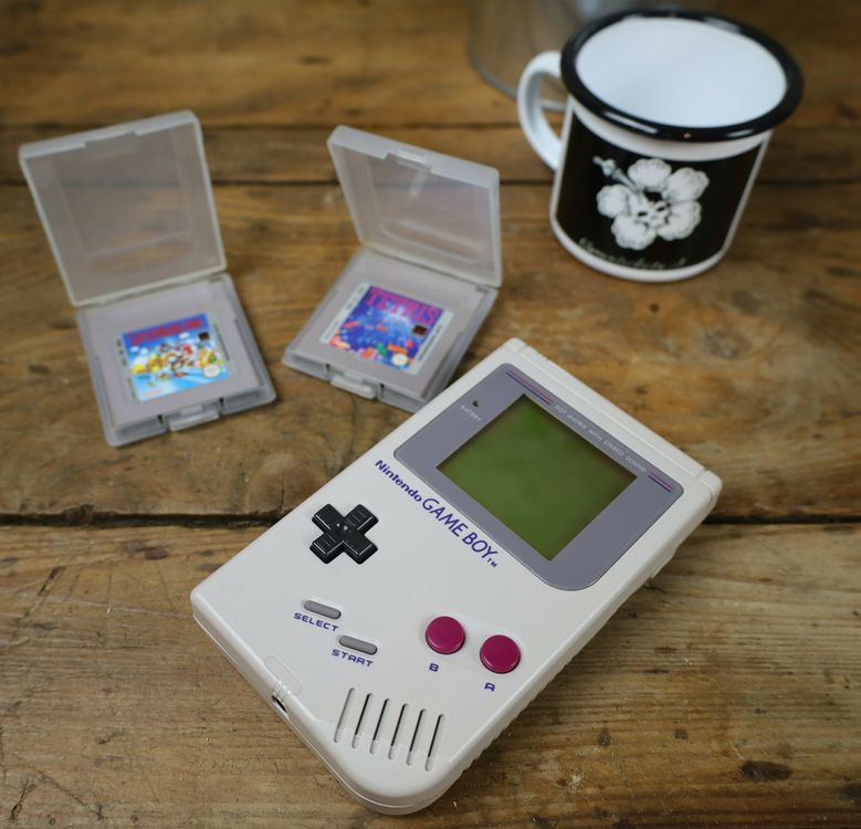 Nintendo Game Boy Classic DMG-01 inkl. Super Mario & Tetris (Gebraucht ...
