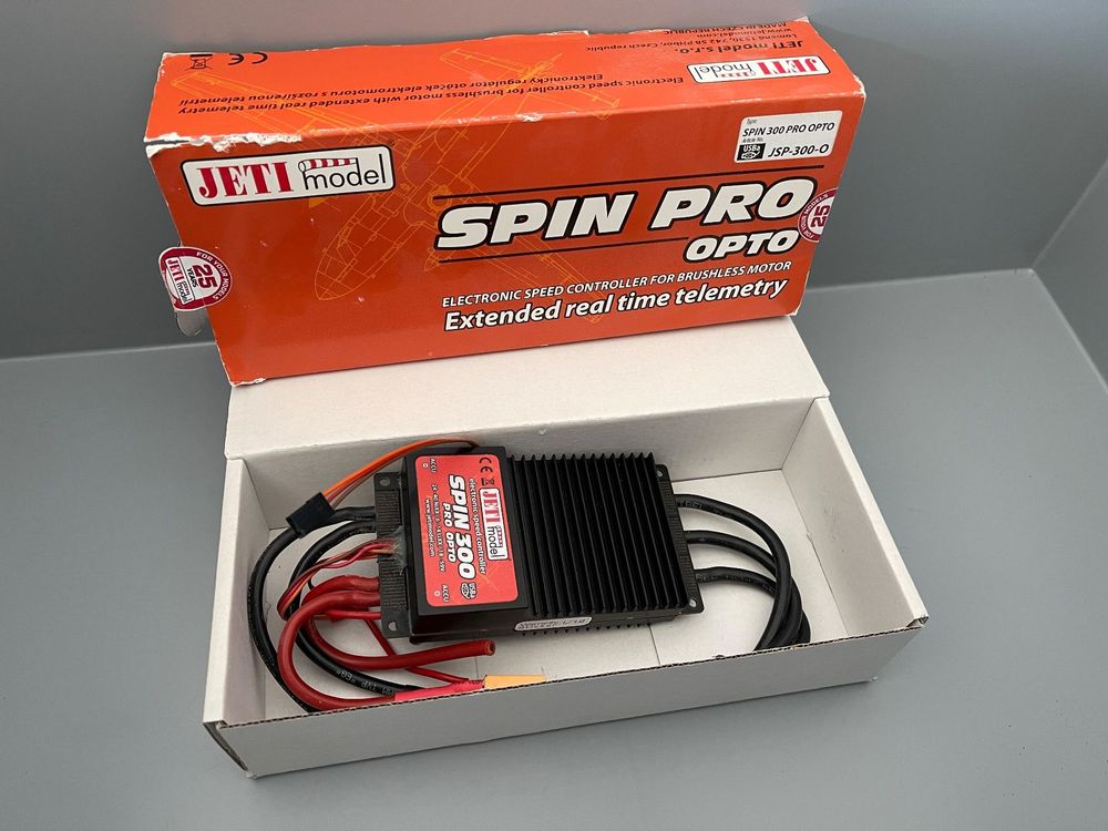 Jeti Spin Pro 300 opto ESC Regler JSP-300 Grossmodell (Neu und ...