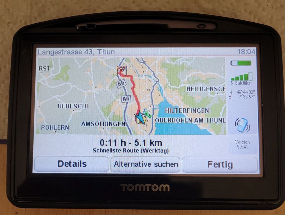 Tom-Tom Navigation Go 930 GPS (Gebraucht) in Thun für CHF 65 – mit ...