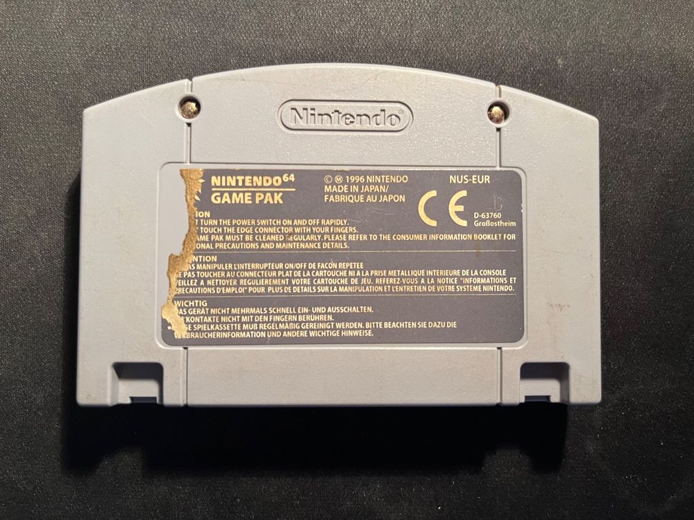 Super Mario 64 Nintendo 64 N64 Pal Retro (Gebraucht) in St. Gallen für ...