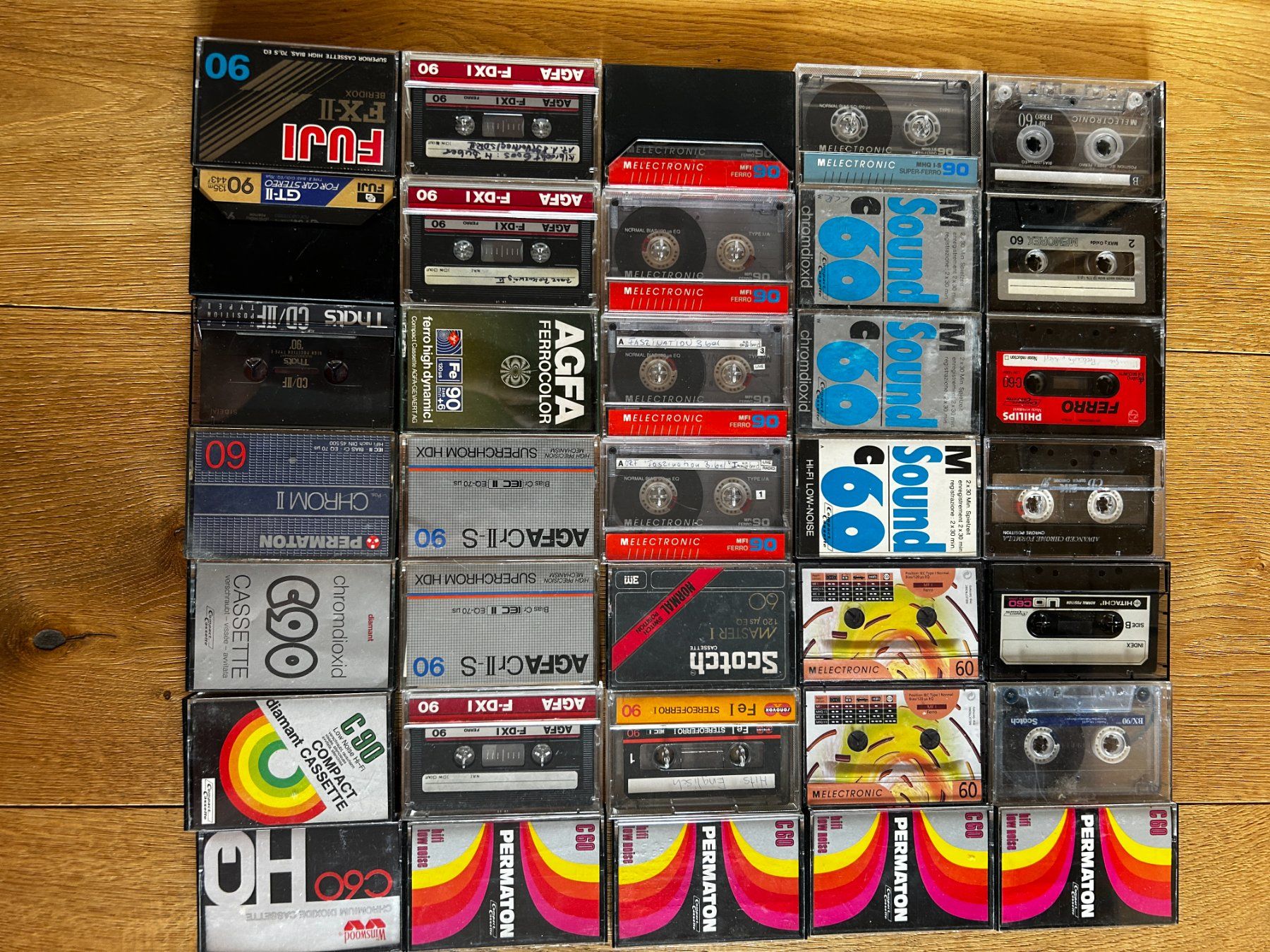Kassetten K7 Diverse, 35 MC, Fuji, AGFA, M, etc. teils selte (Gebraucht ...