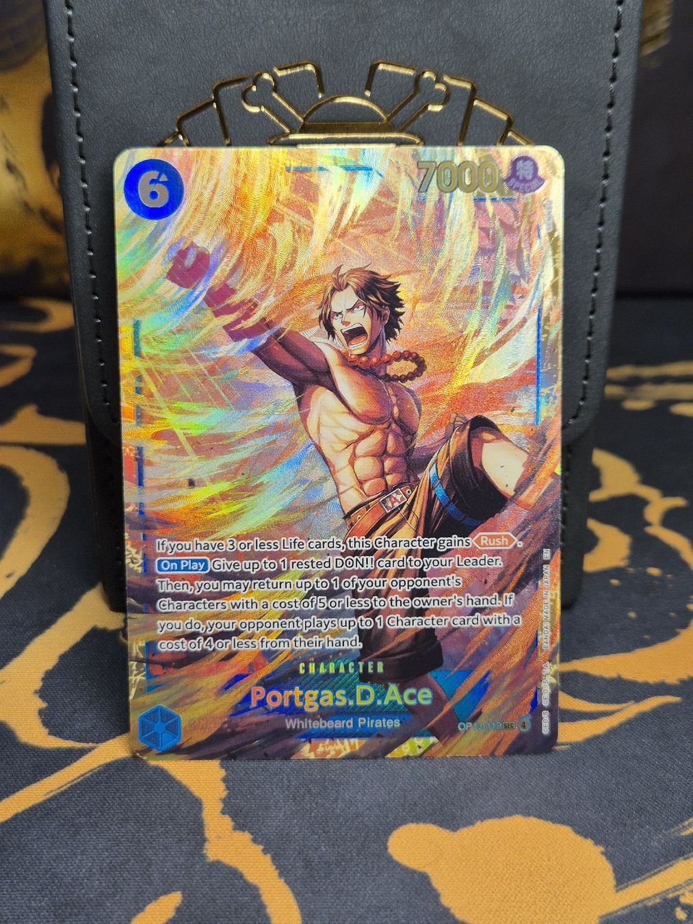 One Piece Card Portgas.D.Ace SEC OP13-119 EN (Neu (gemäss Beschreibung ...