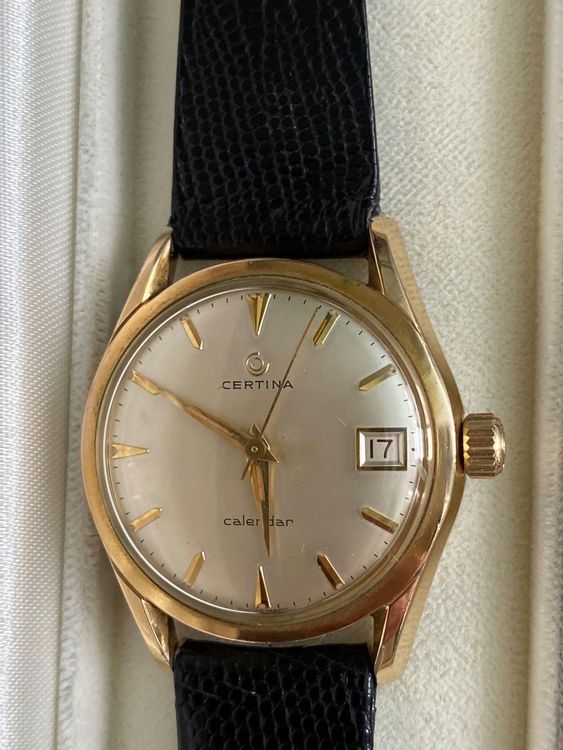 CERTINA Calendar vintage mech. Uhr (Gebraucht) in Recherswil für CHF 76 ...