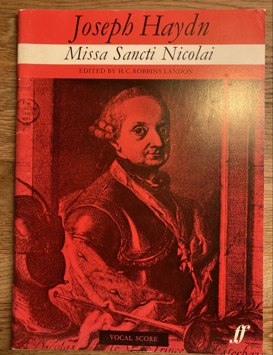Joseph Haydn - Missa Sancti Nicolai - Vocal Score! (Gebraucht) in Köniz ...