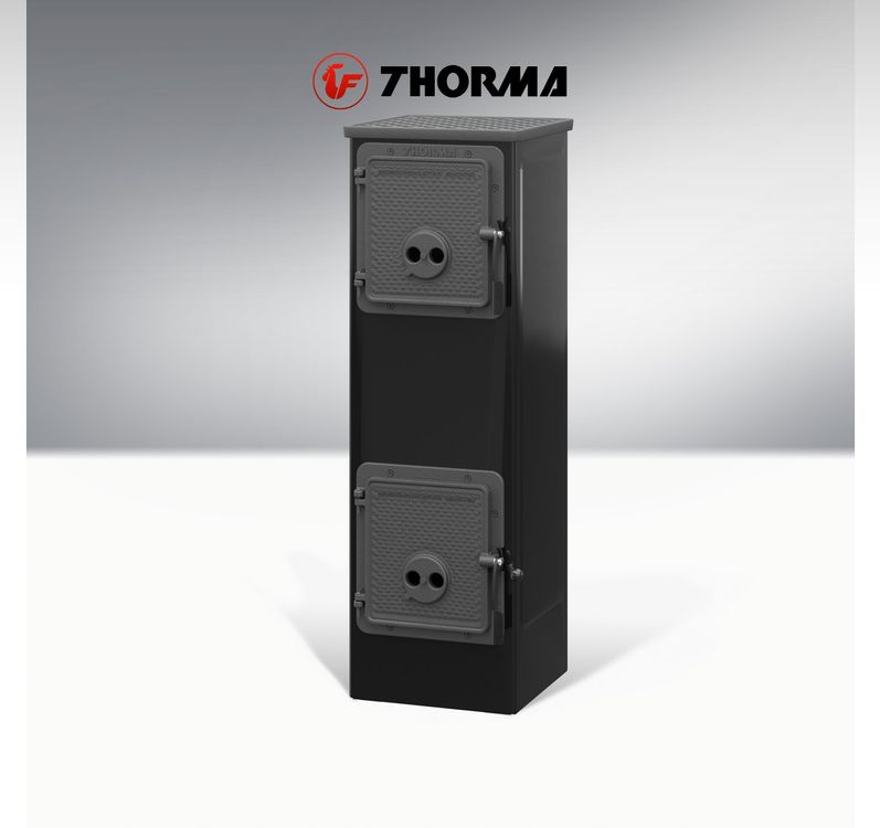Ofen / Werkstattofen Thorma Kerpen Stahl schwarz 5 kW (Neu und ...