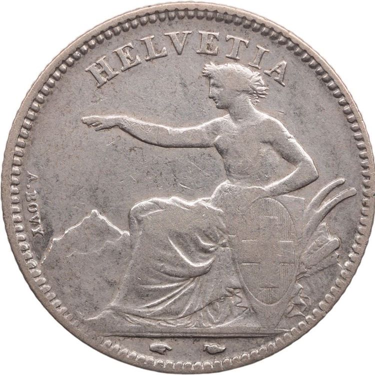 Schweiz Bund 1 Franken 1851 | Kaufen auf Ricardo