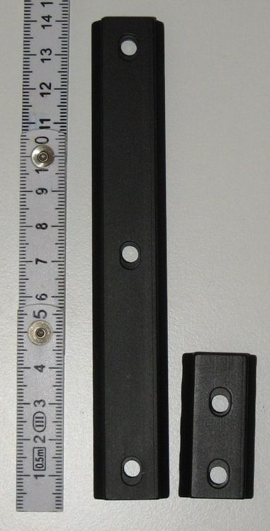 Set von 5 Picatinny Schienen (Alu Legierung) für Keymod (Neu (gemäss ...