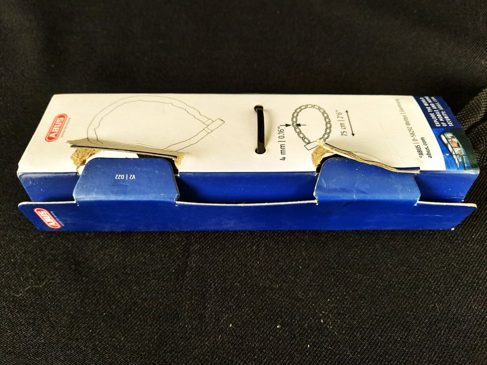 ABUS STEEL-O-Chain 4804K Kettenschloss (Neu (gemäss Beschreibung)) in ...