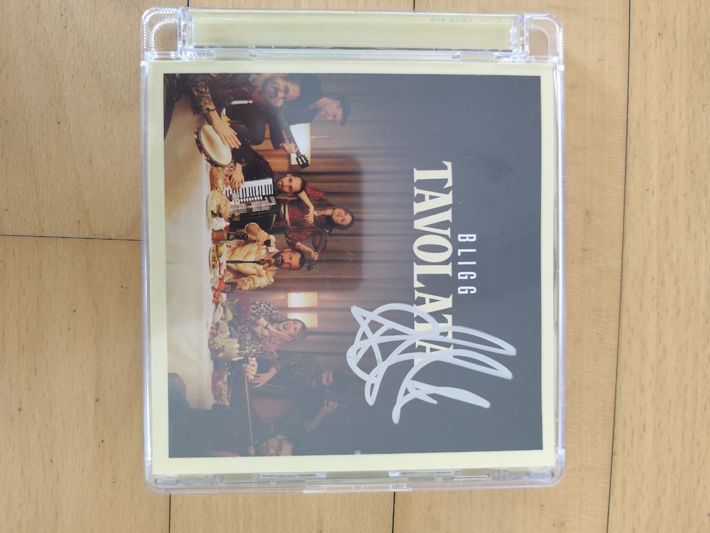 Signierte CD "Tavolata" Bligg (Neu (gemäss Beschreibung)) in Zürich für ...