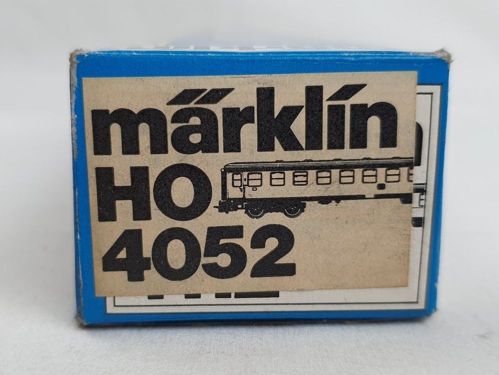 Märklin 4052 DB Büm 232 D-Zug Wagen 2.Kl. OVP (Gebraucht) in Seon für ...