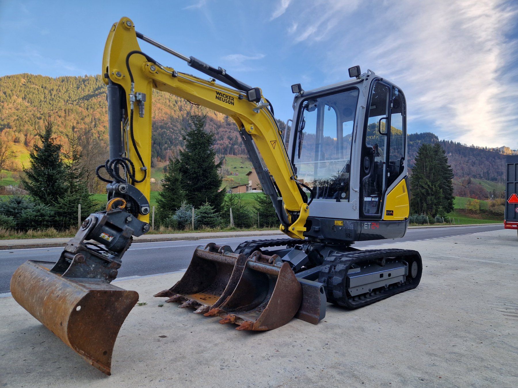 Kettenbagger Bagger Wacker Neuson ET24 Jg. 2018 1280 Std (Gebraucht) in ...